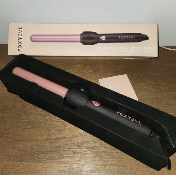 foxybae | Hair | Curling Wand Foxybae Rose Gold 25mm | Poshmark
